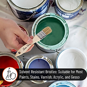 Bates- Chip Paint Brushes, 1 Inch, 96 Pack, Chip Brush, Brushes for Painting, Paint Brushes, Stain Brushes for Wood, Natural Bristle Paint Brush, 1 Inch Paint Brush, Chip Paint Brushes for Paint