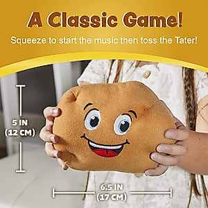 Tater Toss! Toss That Tater - Electronic Plush Musical Potato Passing Game for Kids - Great for Birthday Parties & Families
