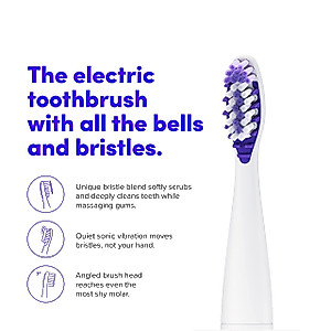 SmileDirectClub Smiles for 2 Bundle – 2 Electric Toothbrushes, 1 Replacement Brush Head