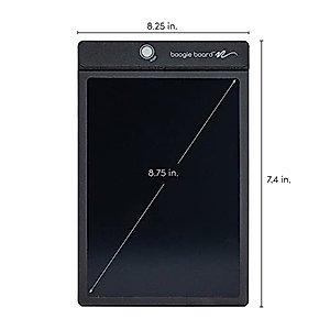 Boogie Board Basics Reusable Writing Pad - Digital Drawing Tablet, LCD Writing Pad with Instant Erase, Includes Stylus Pen