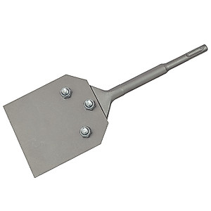 Sabre Tools 4 Inch SDS Plus Floor Scraper Tool Kit, Removes Thinset & Adhesives, Works with SDS-Plus Rotary Hammer (4" x 10") Tool, Extra Blade and Bolts