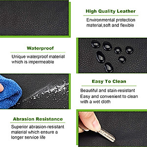 SCITOO Auto Dark Grey Center Console Lid Kit Replacement fit for 2001-2007 for GMC Sierra for Chevrolet Silverado