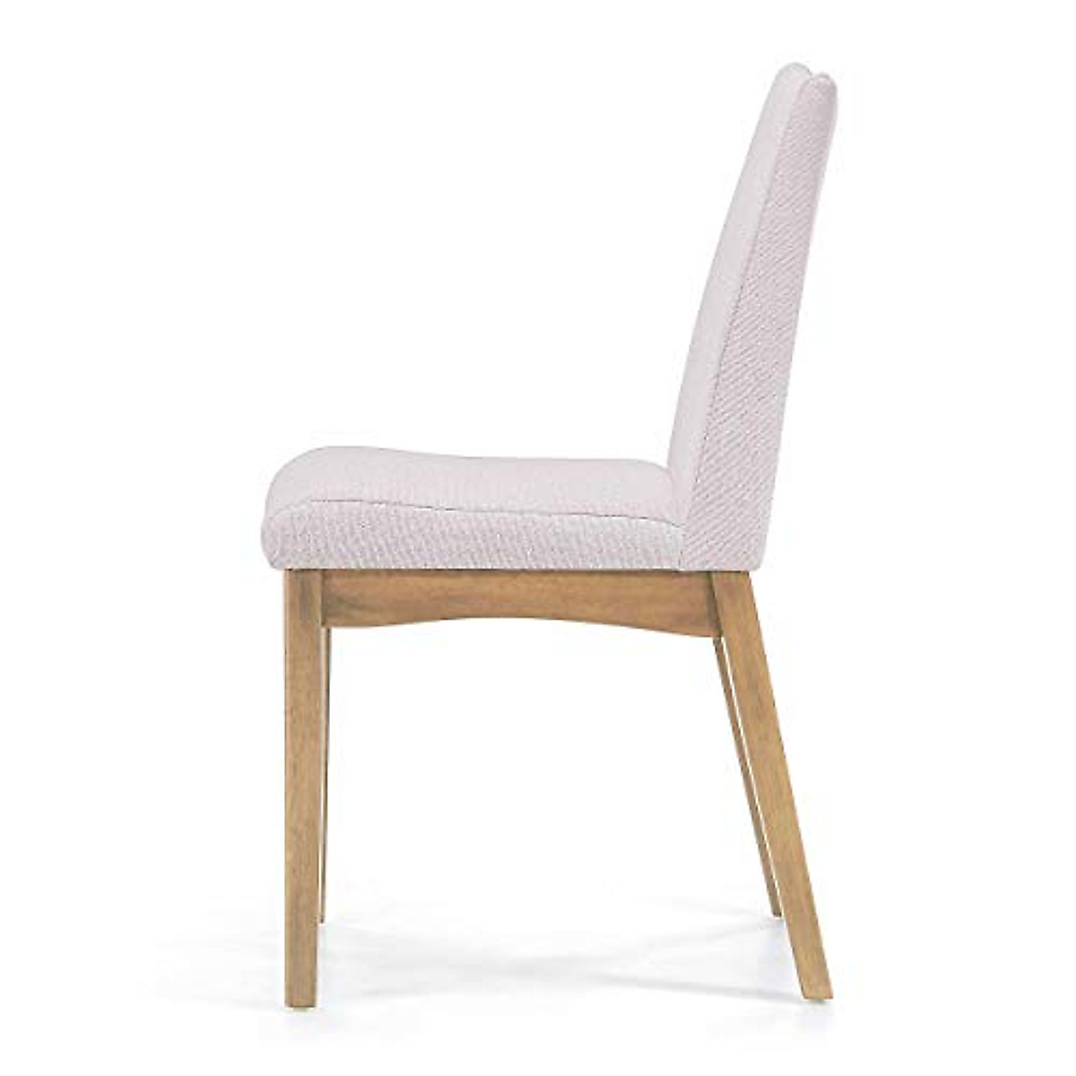 Christopher Knight Home Ignativs Fabric Dining Chair (Set of 2), Light Beige and Oak