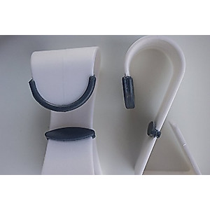 TidyHouse Space Saver Over The Door Hook Hanger Rack Set - Organise Bedroom, Bathroom, Closets - Hang Shirts (Standard)