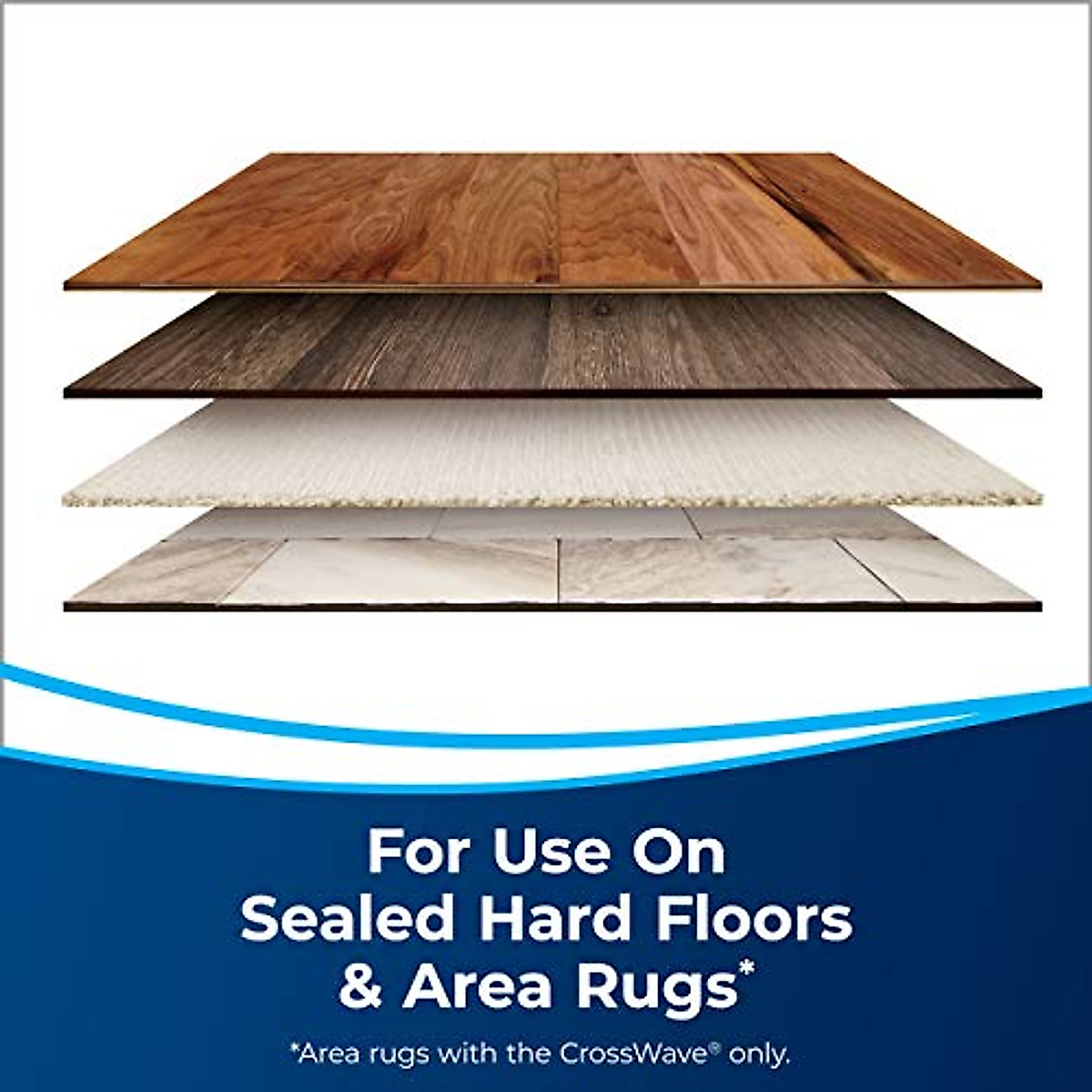 BISSELL MultiSurface Floor Cleaning Formula for Crosswave and Spinwave (80 oz), 1789G