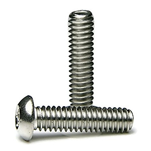 Torx Security Button Head Machine Screws Stainless Steel Tamper Proof Screws #6-32 x 3/4 inch Qty 100