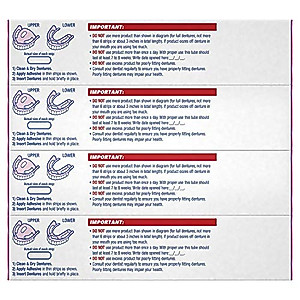 Fixodent Original Denture Adhesive Cream-2.4 oz, 4 pk