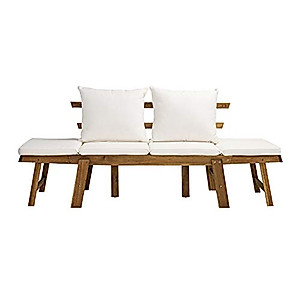 SEI Furniture Dolavon Outdoor Lounge Chair, White