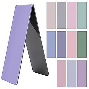 Magnetic Bookmarks for Books – Assorted Coloured 12 PCs Book Magnets for Readers – 2 Sides Printed – 0.8x2.4in