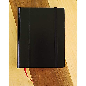 NIV, Journal the Word Bible (Perfect for Note-Taking), Hardcover, Black, Red Letter, Comfort Print: Reflect, Take Notes, or Create Art Next to Your Favorite Verses