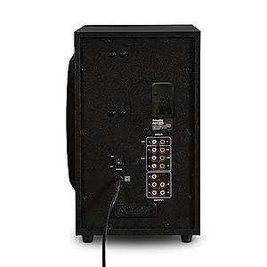 Acoustic Audio AAT5005 Bluetooth Tower 5.1 Home Theater Speaker System with Digital Optical Input and 8" Powered Subwoofer