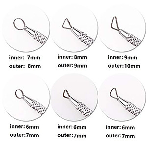 Zuoyou 6 PCS Clay Pottery Sculpting Tools Set Pottery Clay Sculpture Caving Scraper Craft Modelling Tools