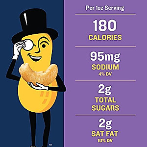 PLANTERS Deluxe Salted Mixed Nuts, Party Snacks, Plant-Based Protein 34oz (1 Container)