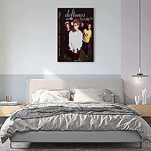 Glodse Band Poster Deftones Poster Art Wall Canvas Pictures for Modern Room Decor Prints Unframed 12" x 18"