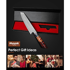 Huusk Premium Slicing Knife Bundle with Professional Meat Cutting Knife