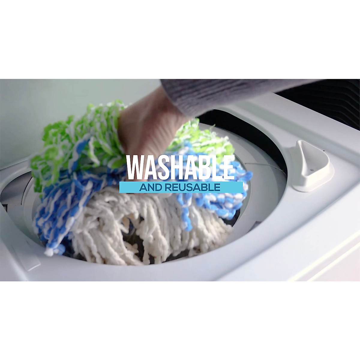 Simpli-Magic 79349 Spin Mop Kit with Three Mop Heads Included,16 x 11 x 11 inches, Red/Black