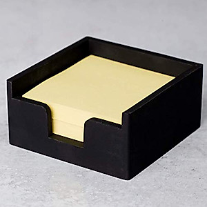 Fernaco Sticky Note Holder - Made from Durable and Silicone - Universal 3x3 Holder - Black