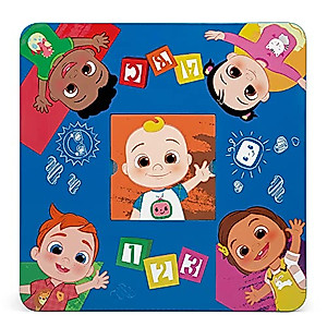 Delta Children Kids Table and Chair Set with Storage (2 Chairs Included) - Greenguard Gold Certified - Ideal for Arts & Crafts, Snack Time, Homeschooling, Homework & More, CoComelon