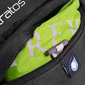 Osprey Stratos 50 Men's Backpacking Backpack, Black, Small/Medium