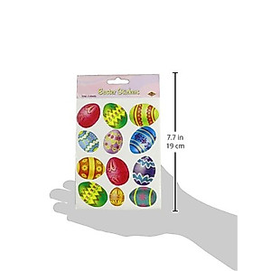 Color Bright Easter Egg Stickers