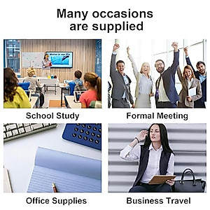 Yoment 5 Subject Notebook with Tabs Dividers Small Spiral Notebook, 6" X 8" Lined Journal Notebooks for School Office Work, 206 Pages Notebooks for Women Men School Meeting,Purple