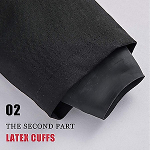 Mens Kayak Surf Drysuit Comfort Canoe Durability Waterproof SuitProtects Against Ingress of Water Mud Perfect Dry Suit for Fit ATV & UTV Riders (Red, L)