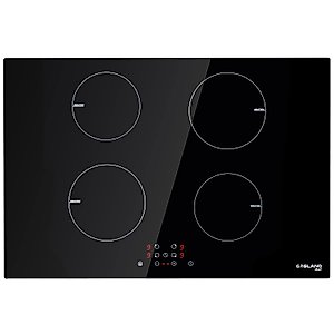 GASLAND Chef Induction Cooktop 30 Inch, Built-in Electric Cooktop 4 Burners Electric Stove Top, Sensor Control Induction Hob with Child Safety Lock and Timer 240V