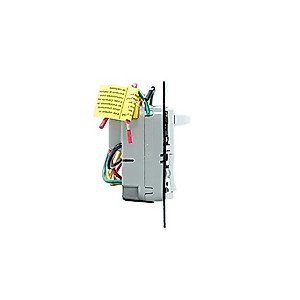 Legrand - Pass & Seymour LSDC163PWV Dual Control Slide Preset Single Pole Dimmer, White