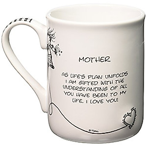 Enesco Stoneware Mug, STD, Multicolor