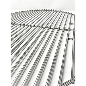 Aura outdoor products 22" Stainless Steel Upgraded Replacement Cooking Grate for Weber Kettle, Recteq Bullseye 22 Inches