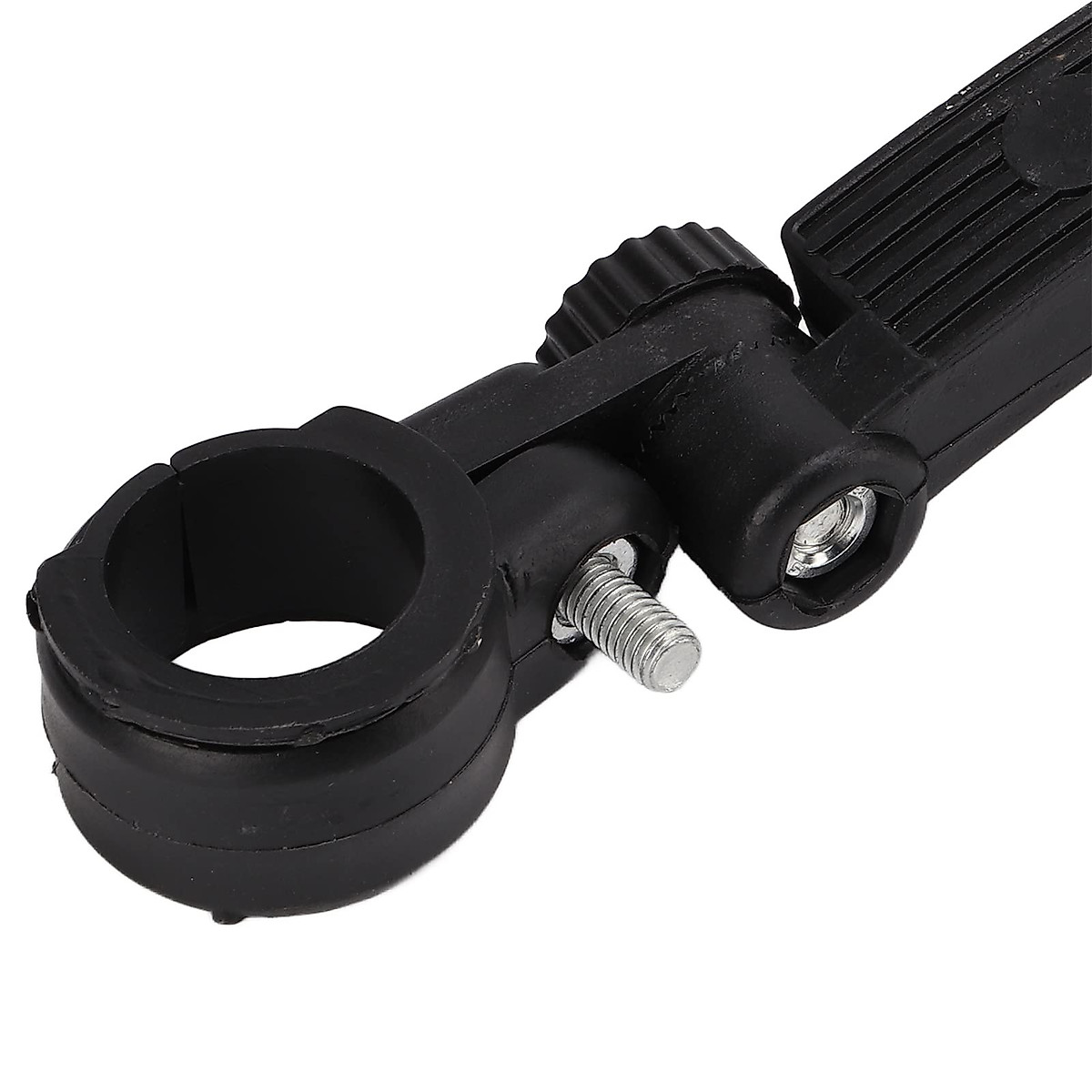 WNSC Bicycle Fenders, Adjustable Curved Design Front Rear Mudguard Easy Disassembly Installation Soft Durable Plastic Black for Mountain Bicycles for Road Bicycles