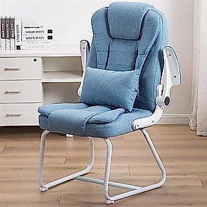 MARURY High Back Comfortable Lumbar Support Modern Home Office Desk Chair Desk Computer Chair, for Home Office Make Up