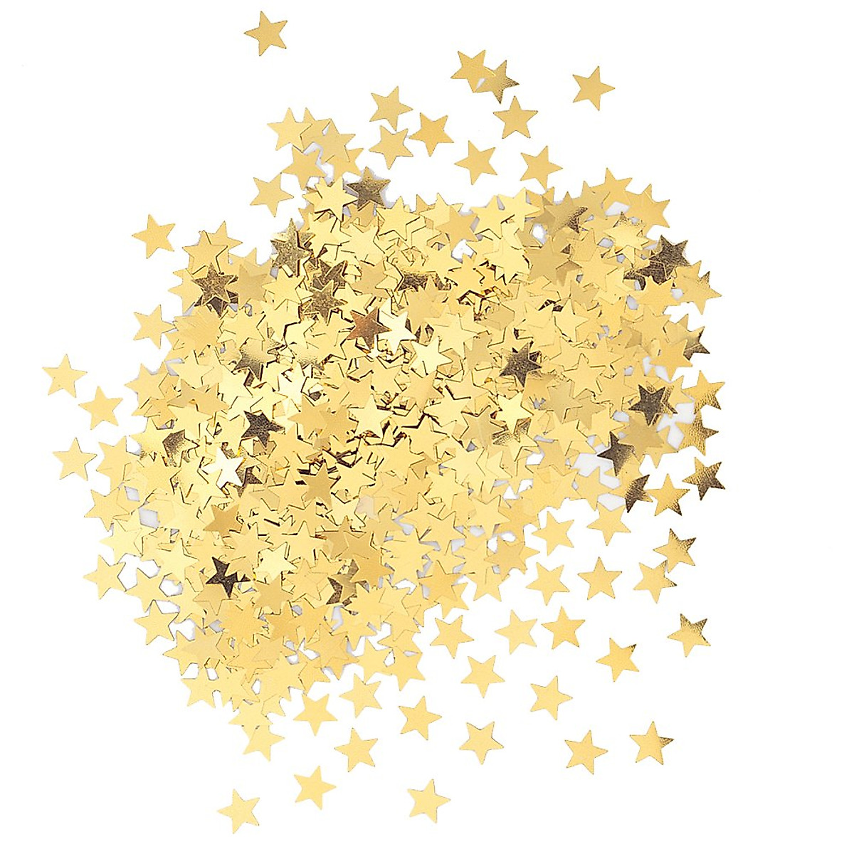 Sparkling Gold Star Foil Confetti - 0.5 oz (1 Pc), Perfect for Birthdays, Baby Showers, Holidays & More