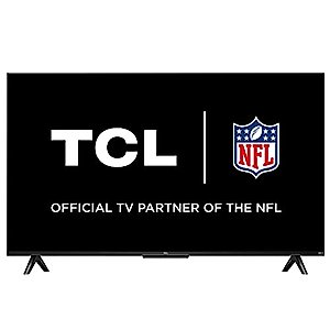 TCL 43" Class 4-Series 4K UHD HDR Smart Roku TV – 43S455 (Renewed)