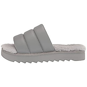 Koolaburra by UGG Women's BRB Slide Sandal, Wild Dove, 10