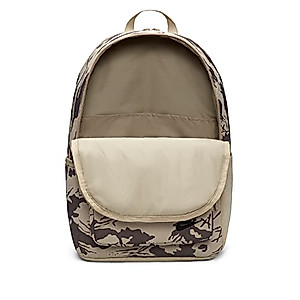 Nike Heritage 2.0 CAMO Backpack Limestone/Black DQ5931-250, One Size