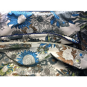 Cross Body Gun Concealment Purse Left/Right Hand 8007 BLUE