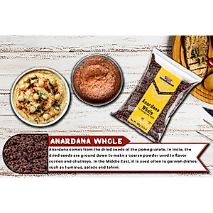 Rani Anardana (Pomegranate) Dry Whole Seeds Indian Spice 3.5oz (100g) ~ All Natural | No Color | Gluten Friendly | Vegan | NON-GMO