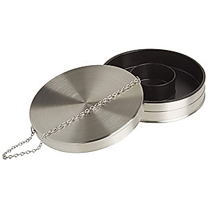 Tablecraft Glass Rimmer, Gray