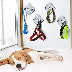 SLLPL Wooden Key Holder Wall Mounted - Coat Hooks for Wall, 4 Pack Wood Wall Hooks for Hanging, Rustic Key Hanger with Hooks for Keys, Coats, Bag, Leash, Key Rack for Entryway, Office, White