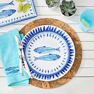 Sur La Table Iceberg Cork Round Placemat, Brown