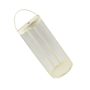 Cabilock Tool Organizer Bag Bag Beige Mesh Hook Storage Diy Crochet Woolen Yarn Knitting Mesh Organizer Bags