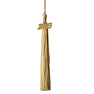 Class Act Graduation Graduation Tassel - Gold Charm - 1 Color, 2023, Turquoise