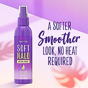 Aussie Soft Halo Air Dry Spray With Australian Kakadu Plum 5.7 Fl Oz