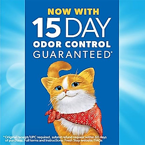 Fresh Step Advanced Extreme Clumping Litter with Febreze Freshness with Mountain Spring Scent, Fights Odor on Contact, 37 lbs. (2 x 18.5 lb. Box)