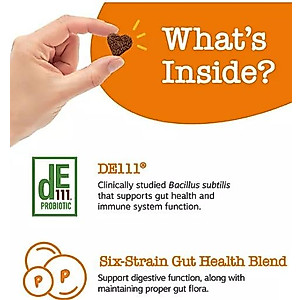 Probiotic Bites for Dogs 170 Soft Chews– Compatible with Zesty Paws Pumpkin Flavor