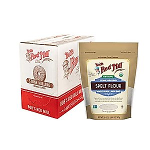 Bob's Red Mill Organic Spelt Flour, 20-ounce (Pack of 4)
