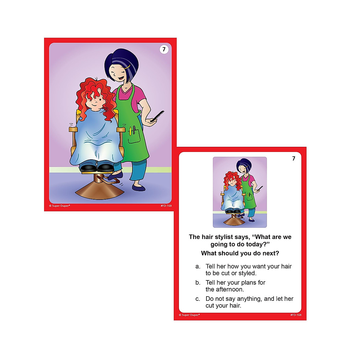 Super Duper Publications | Look, Listen & Infer Fun Deck Flash Cards | Educational Learning Resource for Children