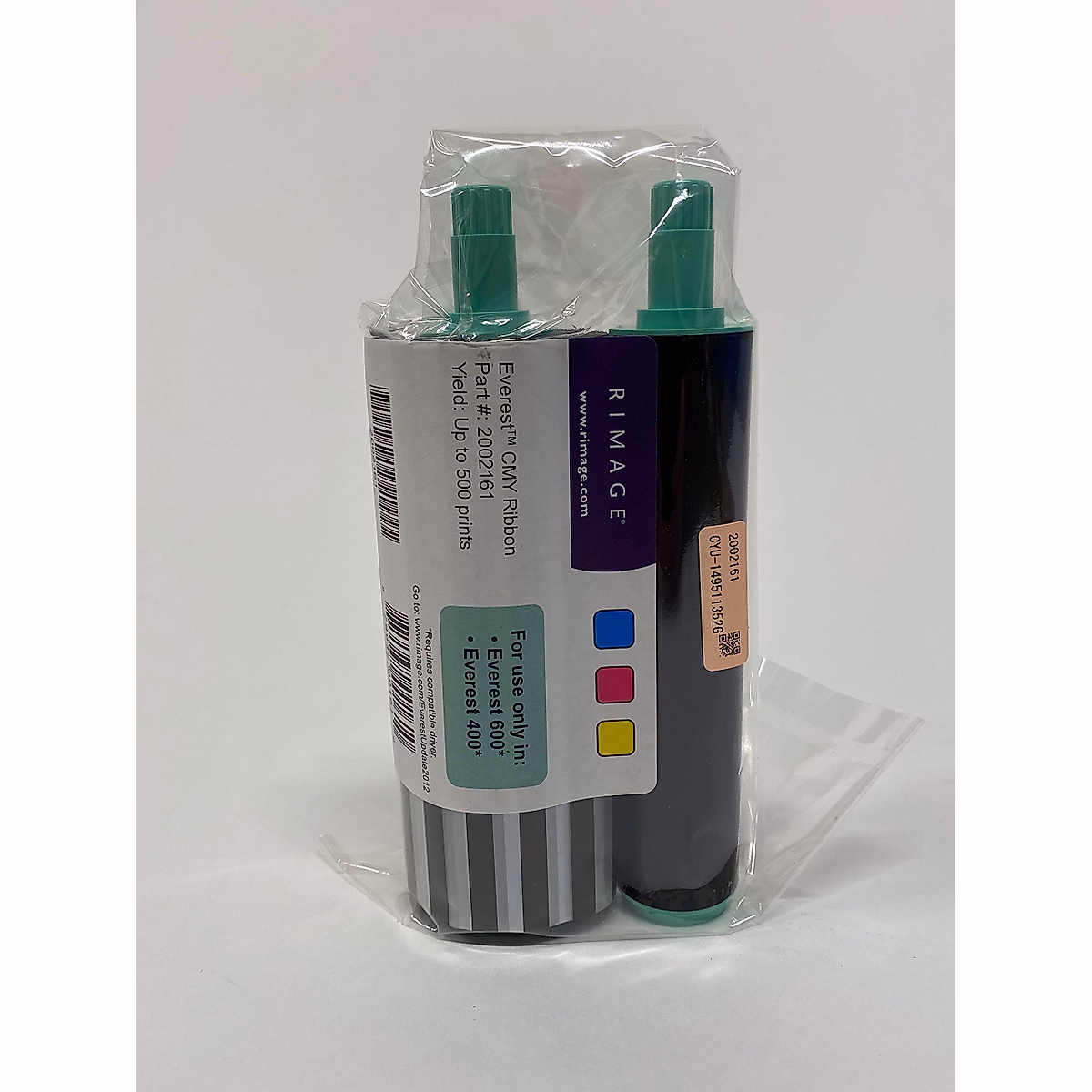 Rimage Everest 600/400 DVD-R Media Kit - 1,000 Rimage Professional Classic DVD-Rs (White Top), 2 CMY Ribbons, 2 Retransfer Rolls