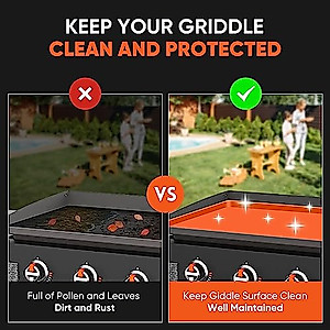 Silicone Griddle Mat for Blackstone 36 Inch Griddle,Maywe Tanso Heavy Duty Food Grade Silicone Protective Mat Cover for Blackstone 36",All Season Cooking Protective Cover|High-Wall Design